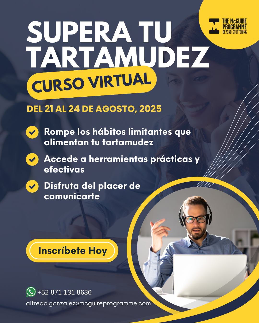 Overcoming Stuttering - Intensive Virtual Course in Latin America - The ...